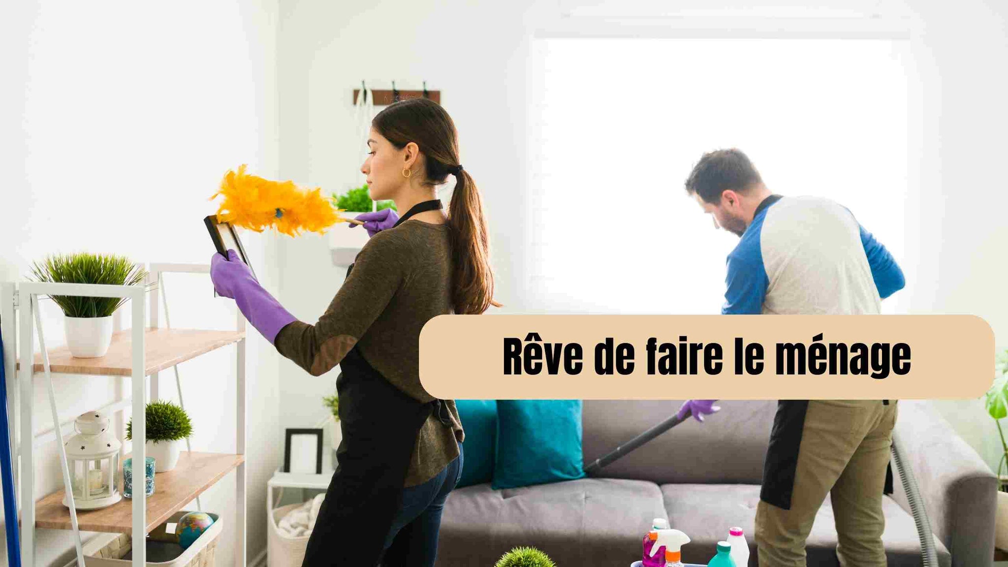 Rêve de faire le menage: : un grand ménage intérieur