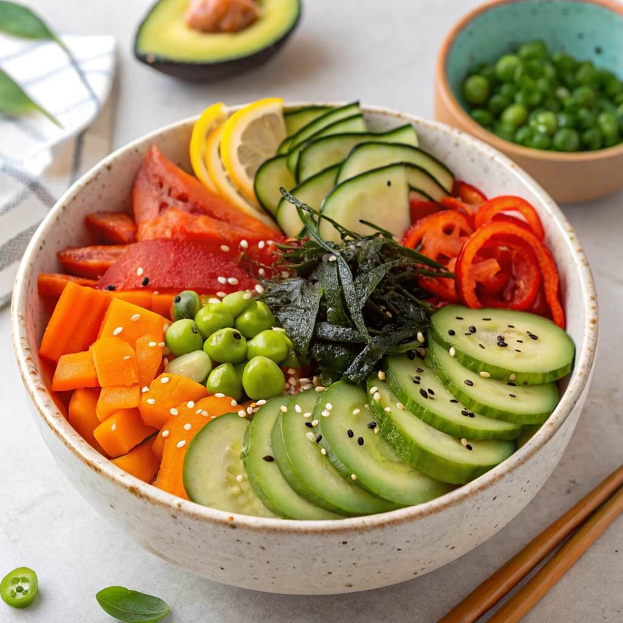 Poke bowl végétarien : gourmand, sain et meilleur pour la planète